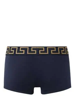 Versace Greca Border Boxers - Blue