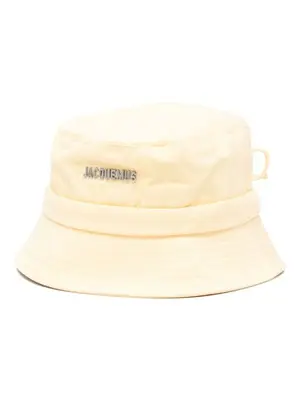 Jacquemus Jacquemus Le Bob Gadjo Bucket Hat Pale Yellow