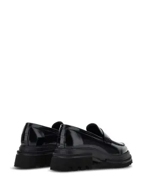 Hogan Polished Leather Loafers