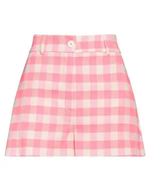 VICOLO High Waisted Gingham Shorts