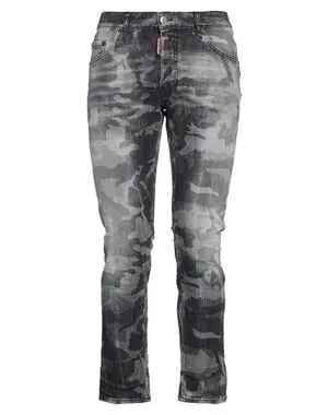 Dsquared2 Camouflage Print Skinny Jeans