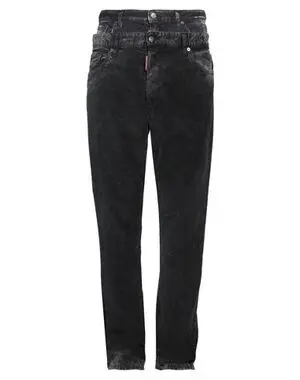 Dsquared2 Black Wash Pants For Men
