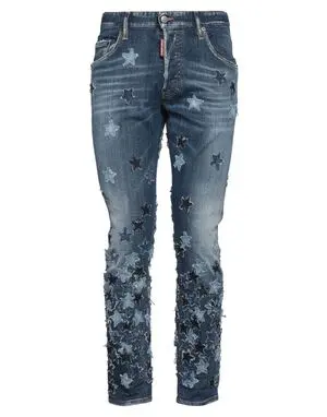 Dsquared2 Tapered Jeans With Appliqués