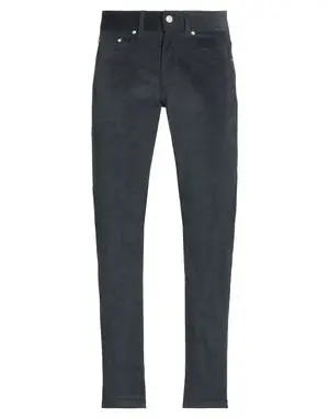 LIU •JO MAN Cotton Blend Tapered Corduroy Pants - Blue