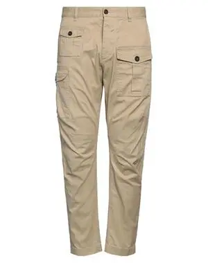 Dsquared2 Cotton-elastane Blend Cargo Pants - Beige