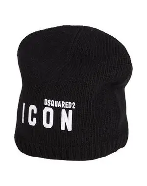 Dsquared2 Knitted Beanie - Black