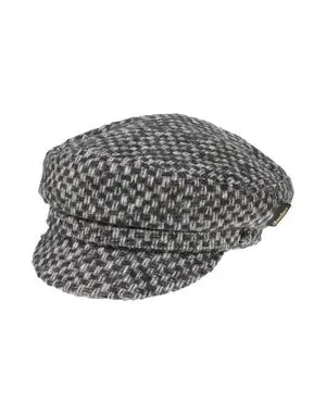Borsalino Tweed Flat Cap - Grey