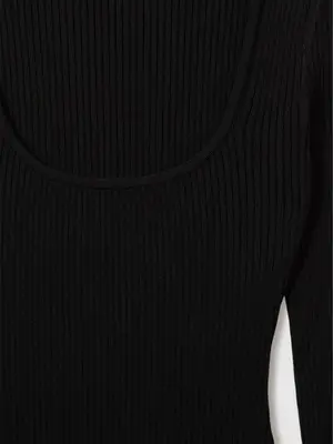 Good American Ribbed Midi Dress