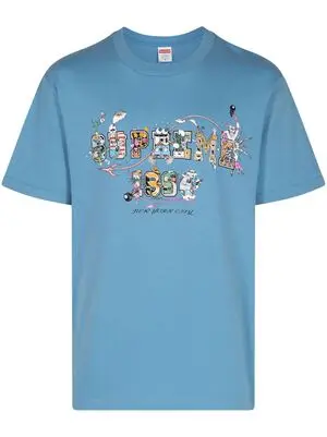 Supreme Varsity Logo T-shirt - Blue