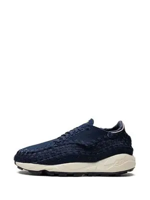 Nike Air Footscape Woven Raw Denim Sneakers - Blue