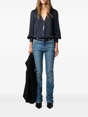 Zadig&Voltaire Tinous Satin Blouse