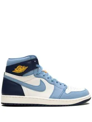 JORDAN Air 1 Retro High Og First In Flight Sneakers - Blue