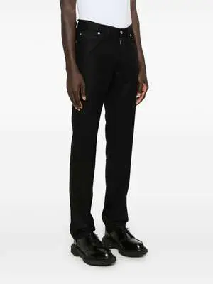Brioni Flannel Trousers - Black