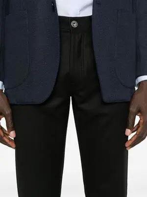 Brioni Flannel Trousers - Black