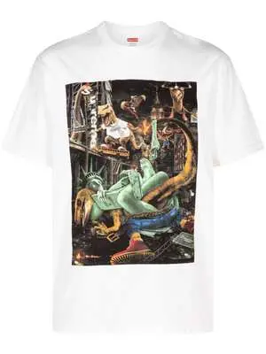 Supreme T-rex T-shirt - White