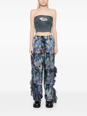 Collina Strada Graphic-print Trousers