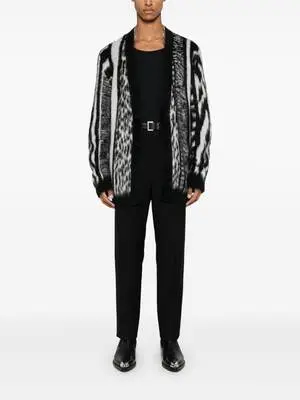 Saint Laurent Gabardine Wool Trousers