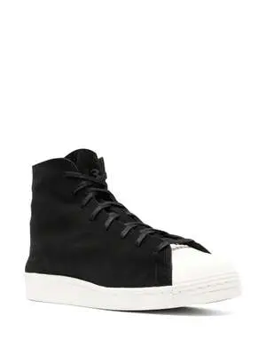 Y3 X Adidas Pro Model High-top Sneakers - Black