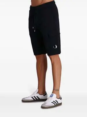 C.P. COMPANY Lens-detail Fleece Track Shorts