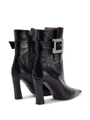 GIUSEPPE ZANOTTI 90mm Seattle Buckle Booties