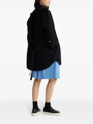 PATOU Mini Shirt Dress - Black