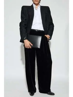 Saint Laurent Cotton Poplin Shirt - White