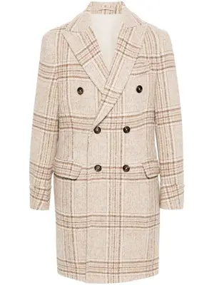 Checked Coats For Men