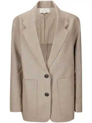 Studio Nicholson Notched Lapel Outerwear For Women