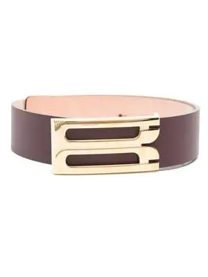 Victoria Beckham Jumbo Frame Belt - Purple