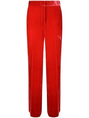 P.a.r.o.s.h Velvet Trousers - Red