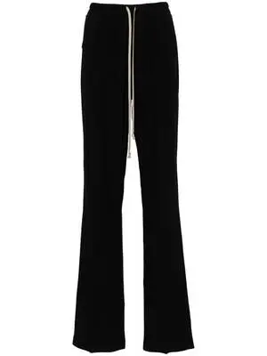 Rick Owens Dietrich Drawstring Trousers - Black