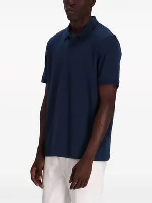 BOSS Logo-embroidered Cotton Polo Shirt - Blue