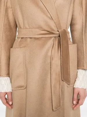 Max Mara Ludmilla Icon Belted Coat - Neutrals