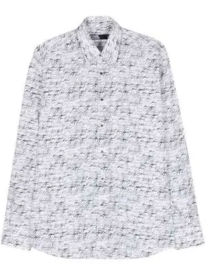 Karl Lagerfeld Logo-print Cotton Shirt