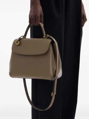 Oscar De La Renta The Poppy Tote Bag - Brown
