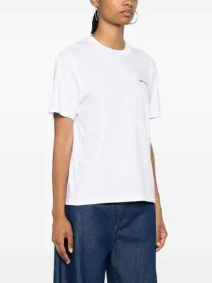 Carhartt Work In Progress Logo Detail T-shirt - White