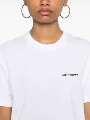 Carhartt Work In Progress Logo Detail T-shirt - White