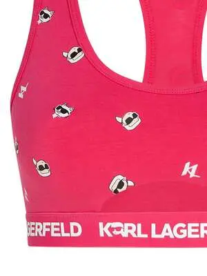 Karl Lagerfeld Ikon Peephole Bralette