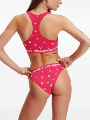 Karl Lagerfeld Ikon Peephole Bralette