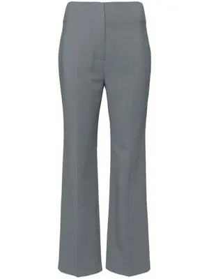 Grey Straight Leg Trousers