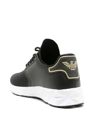Emporio Armani Logo-print Mesh Sneakers