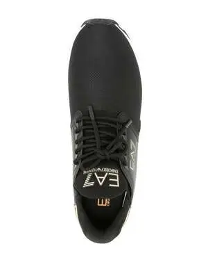Emporio Armani Logo-print Mesh Sneakers