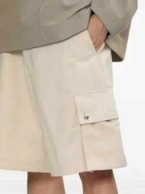Jacquemus Belted Cargo Shorts - Neutrals