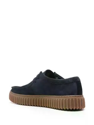 Clarks Torhill Lo Derby Shoes - Blue