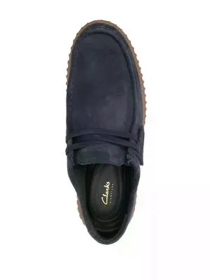 Clarks Torhill Lo Derby Shoes - Blue