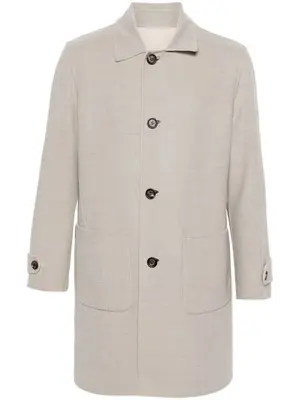 Eleventy Reversible Wool Coat