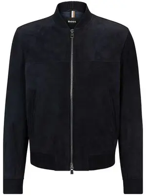 BOSS Suede Bomber Jacket
