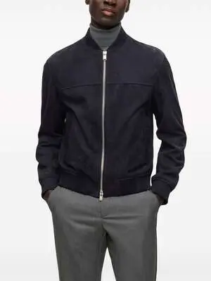 BOSS Suede Bomber Jacket