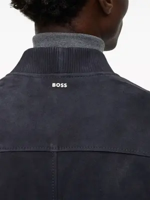 BOSS Suede Bomber Jacket