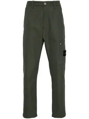 Stone Island Compass Badge Trousers - Green